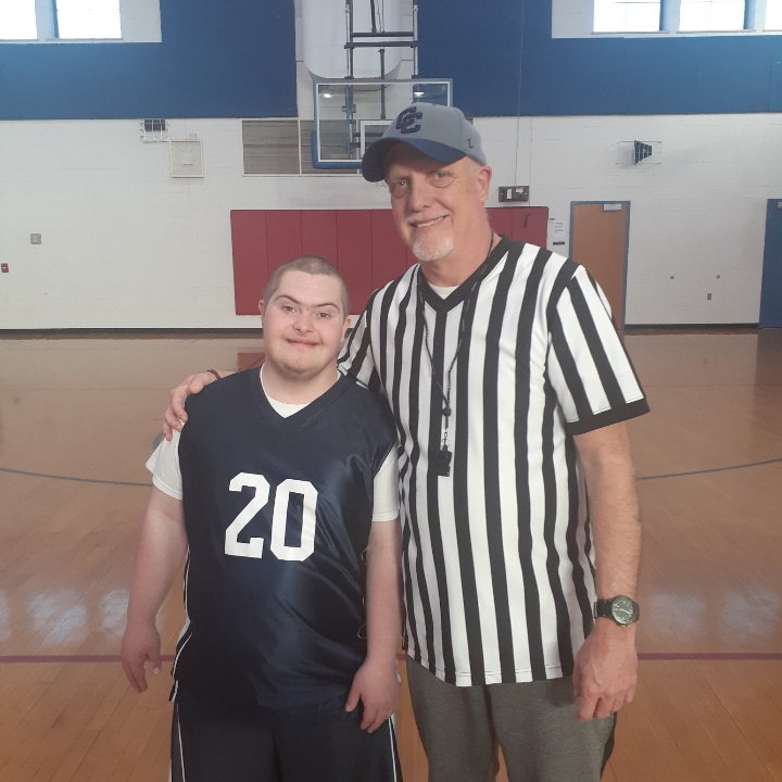 Mr. Talley sharing a touching Moment with us from the Gym today. – A.S.P.N