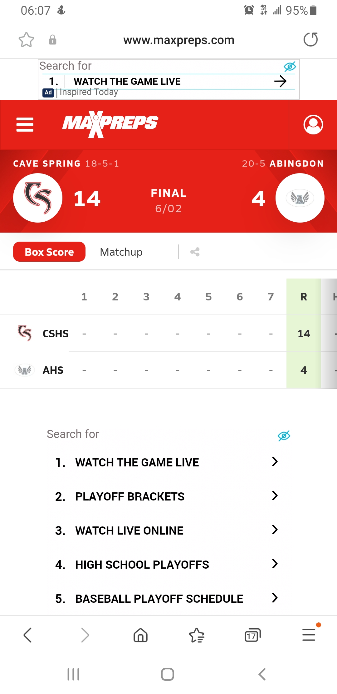 Class 3D Softball ends with a Flurry as Cave Spring rallies to defeat ...
