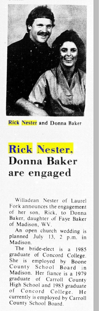 Table #4 of 11 @ our Banquet belongs to Paul’s Brother – Rick Nester ...