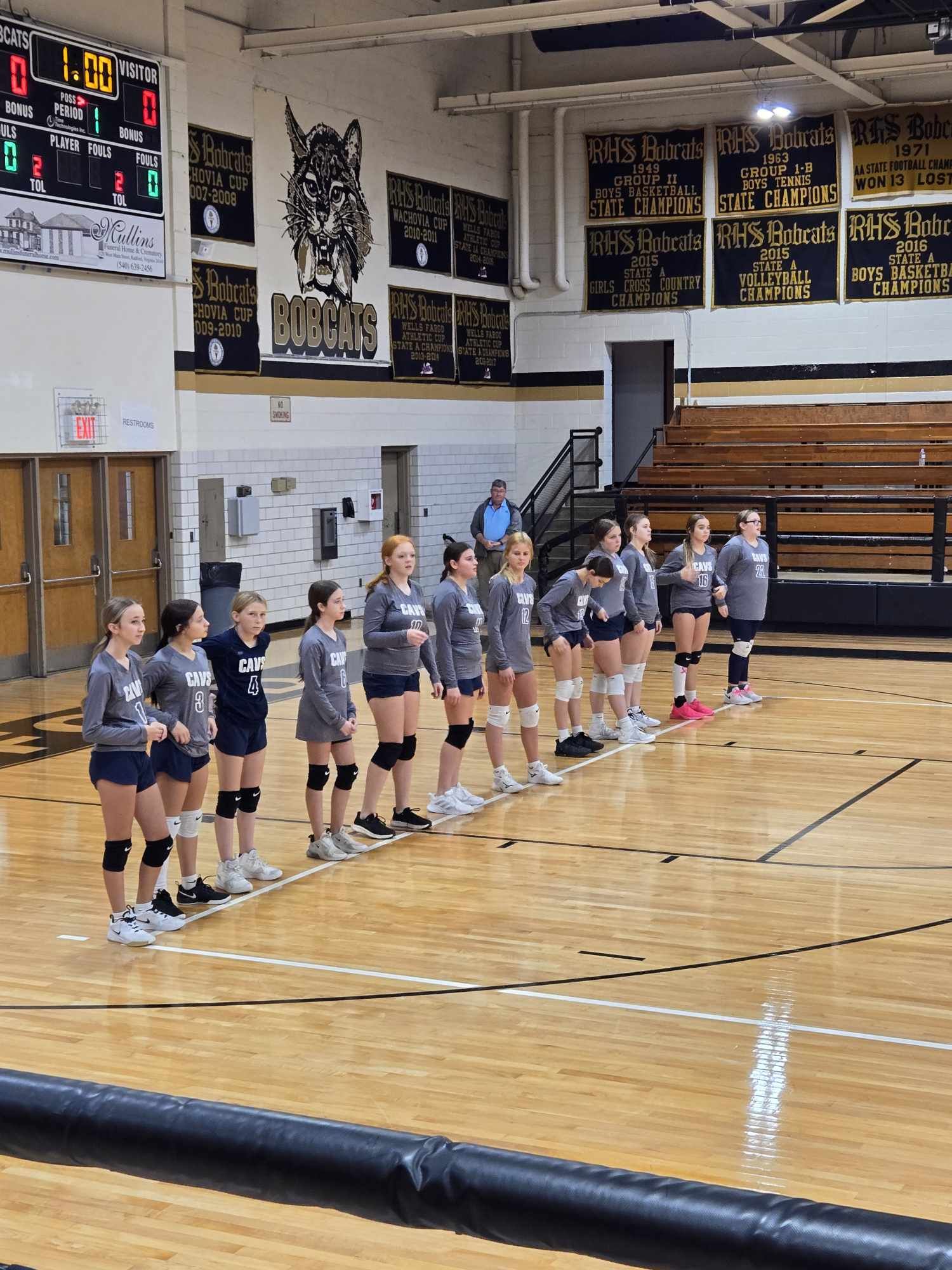 Travis Osborne checks in from Radford with Middle School 🏫 Volleyball 🏐 ...