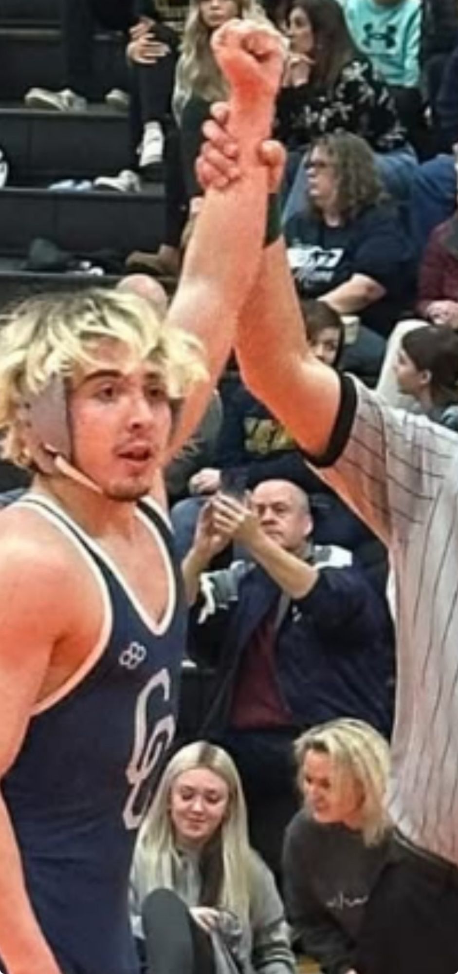 Samuel Collins is awake ⏰ and on his way to the Gym to weigh in for the ...