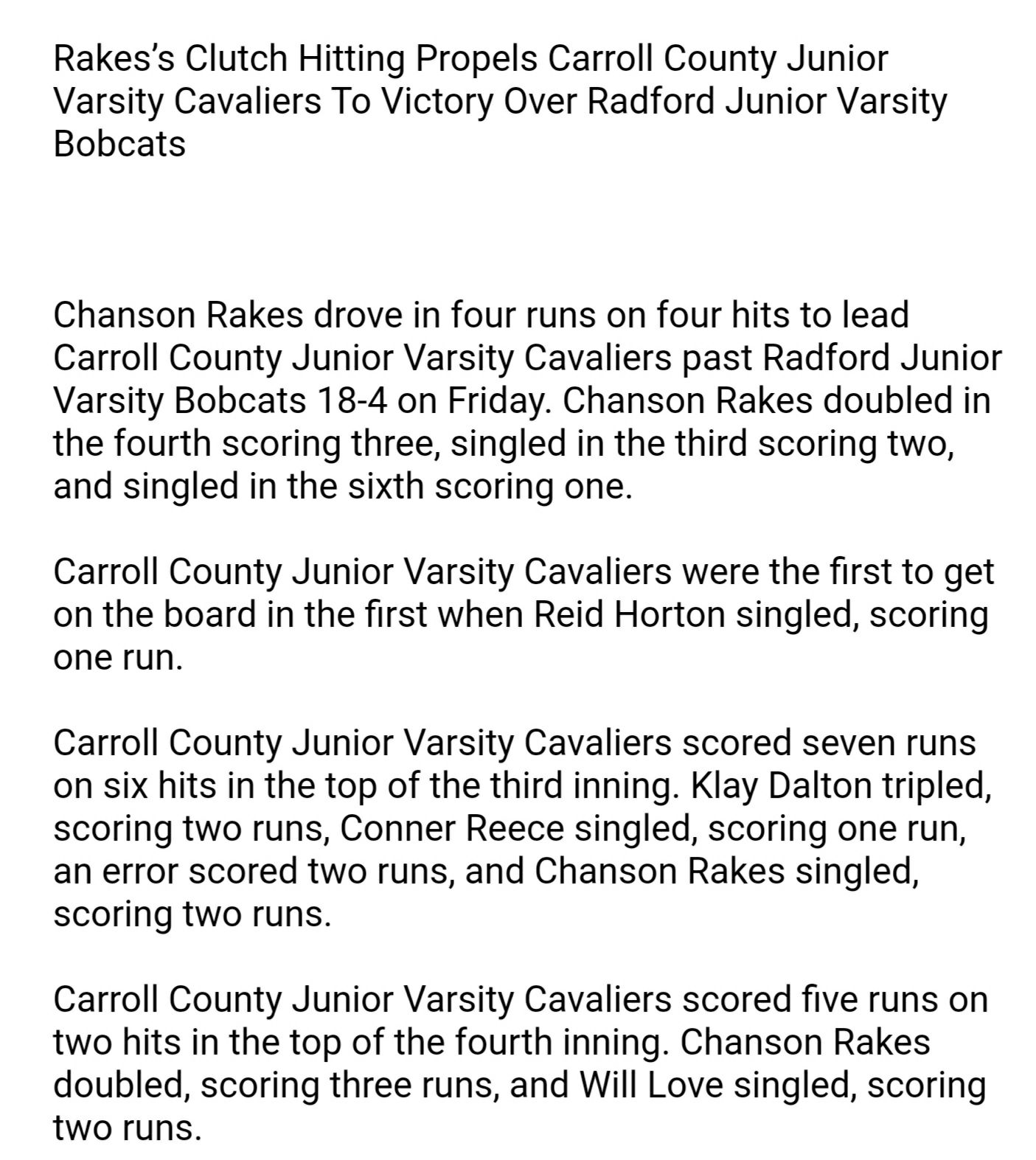 Adam Nester takes us inside the latest victory for the Nester Nine ...