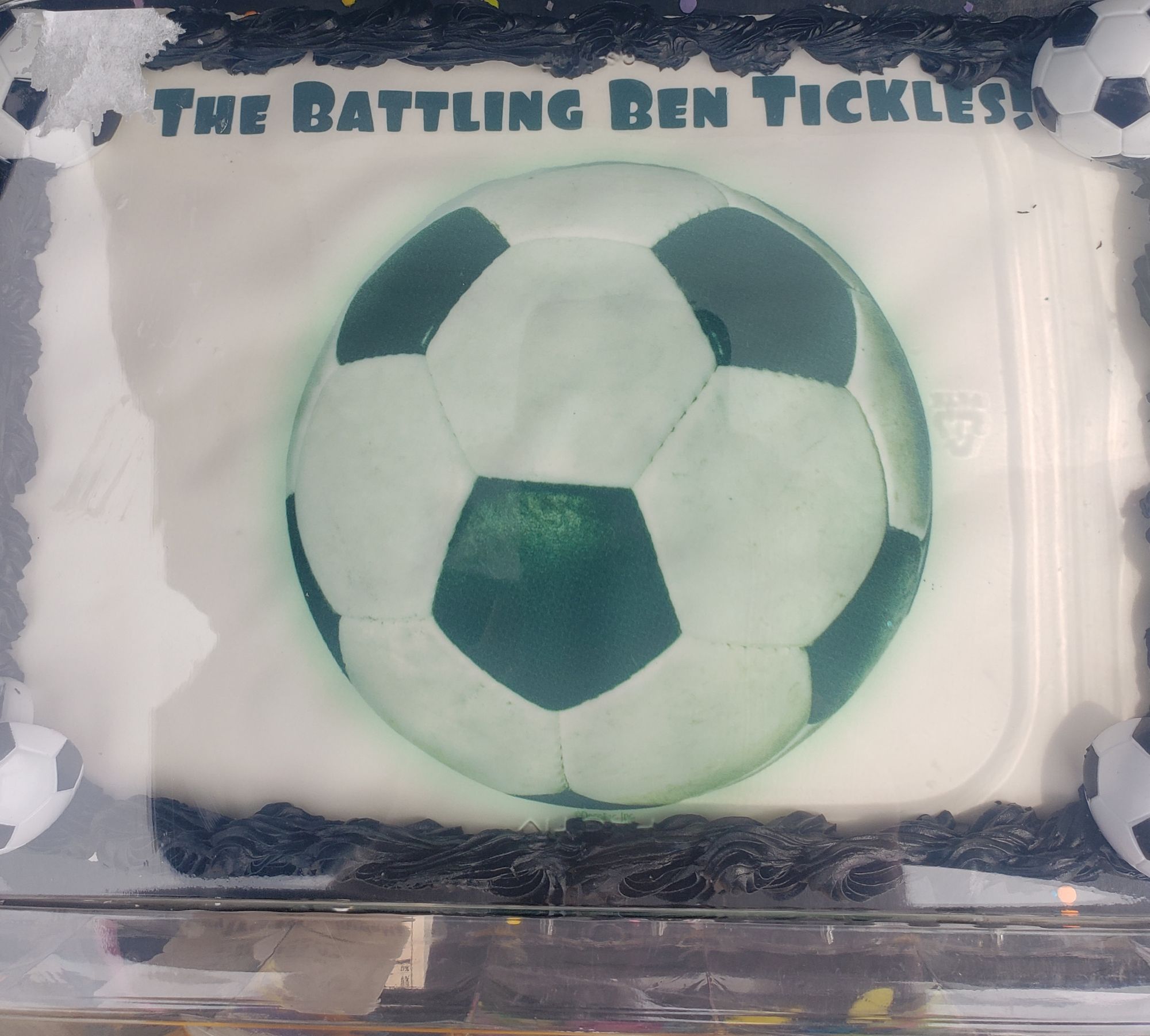 We have Cake 🎂, We have a knife 🔪 and bottles of Water 💧 a guest of ...