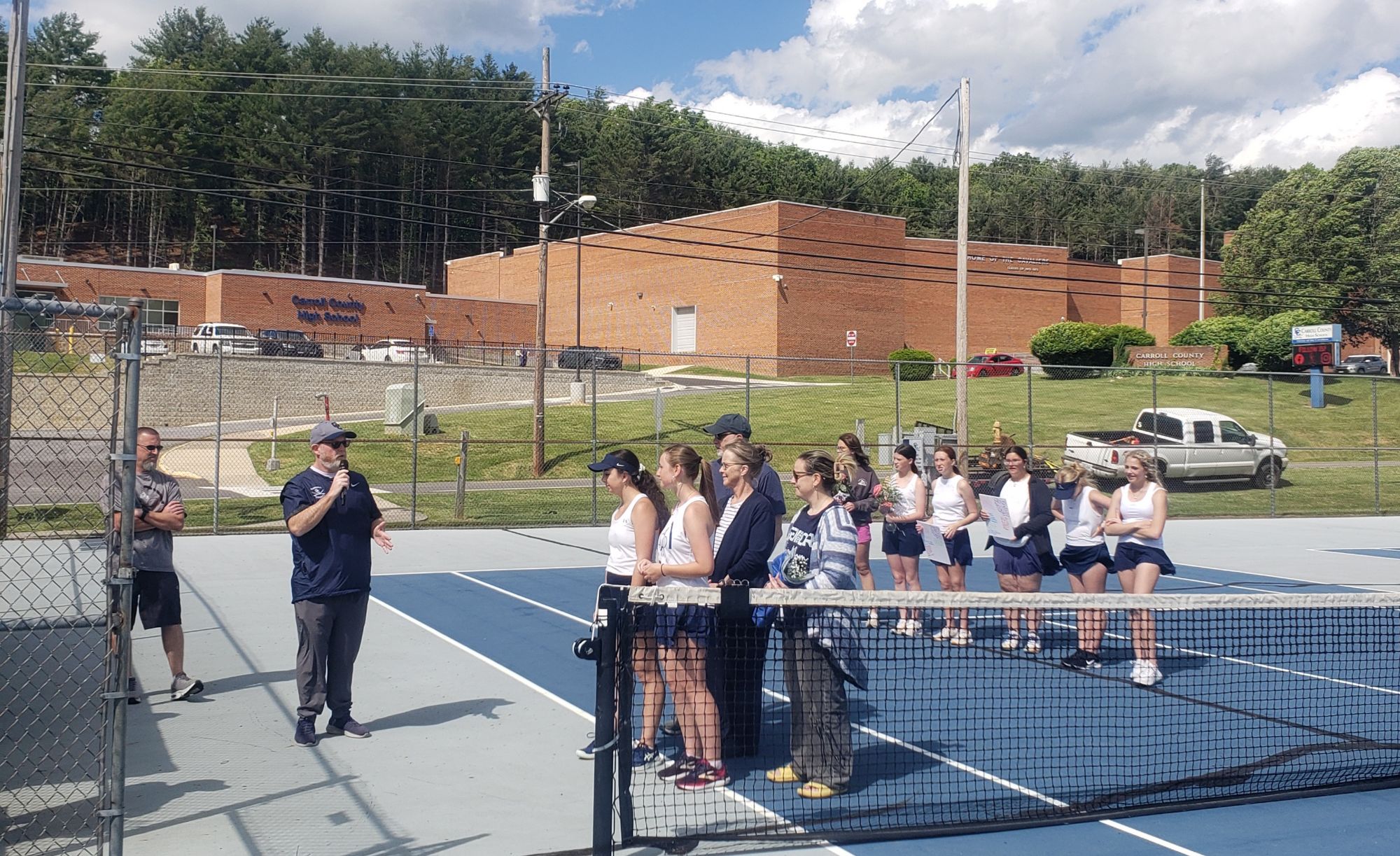 Girls 👧 Tennis 🎾 Ceremony was something that warmed the Heart . Thank ...