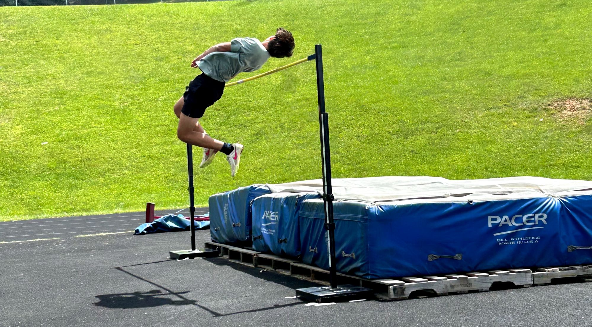Revisiting the on-going project to replace the dilapidated High Jump ...