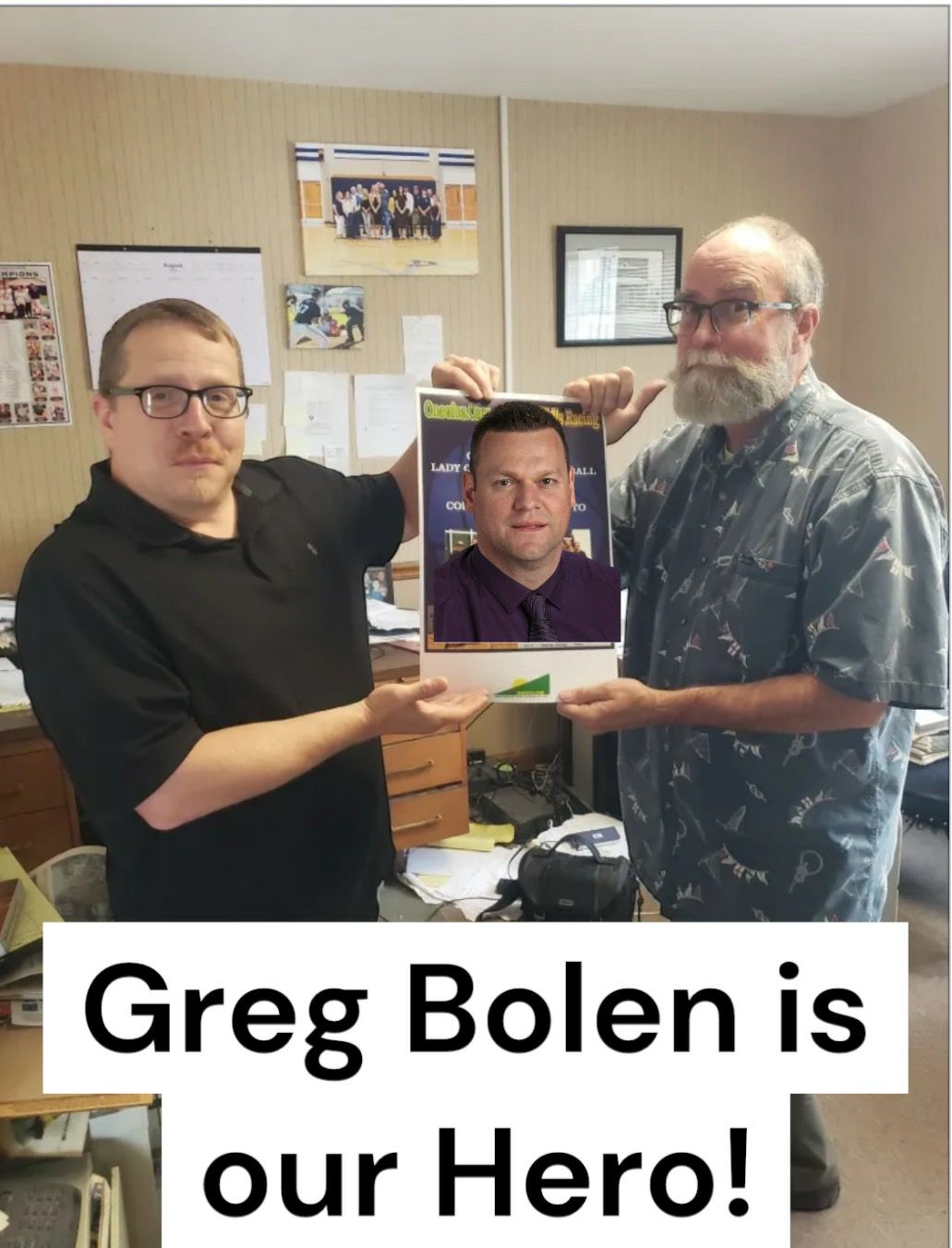 While I don’t know everyone on The Hill, I sure am glad that Mr Greg ...