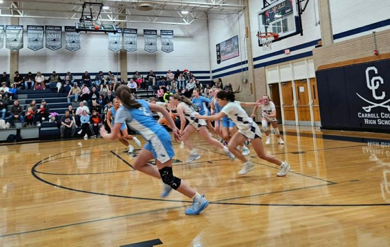Carroll County High School 🏫 Girls 👧 Basketball 🏀 kicks off the delayed ...